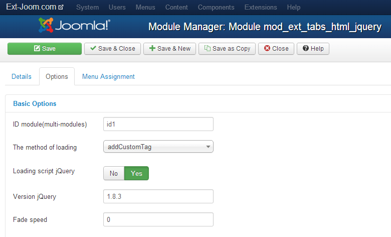 Tabs Custom Html Code Jquery Module For Joomla